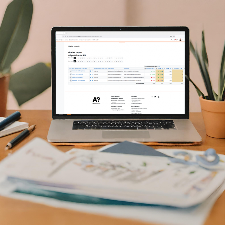 Best Grading Practices using MyCourses – OPIT